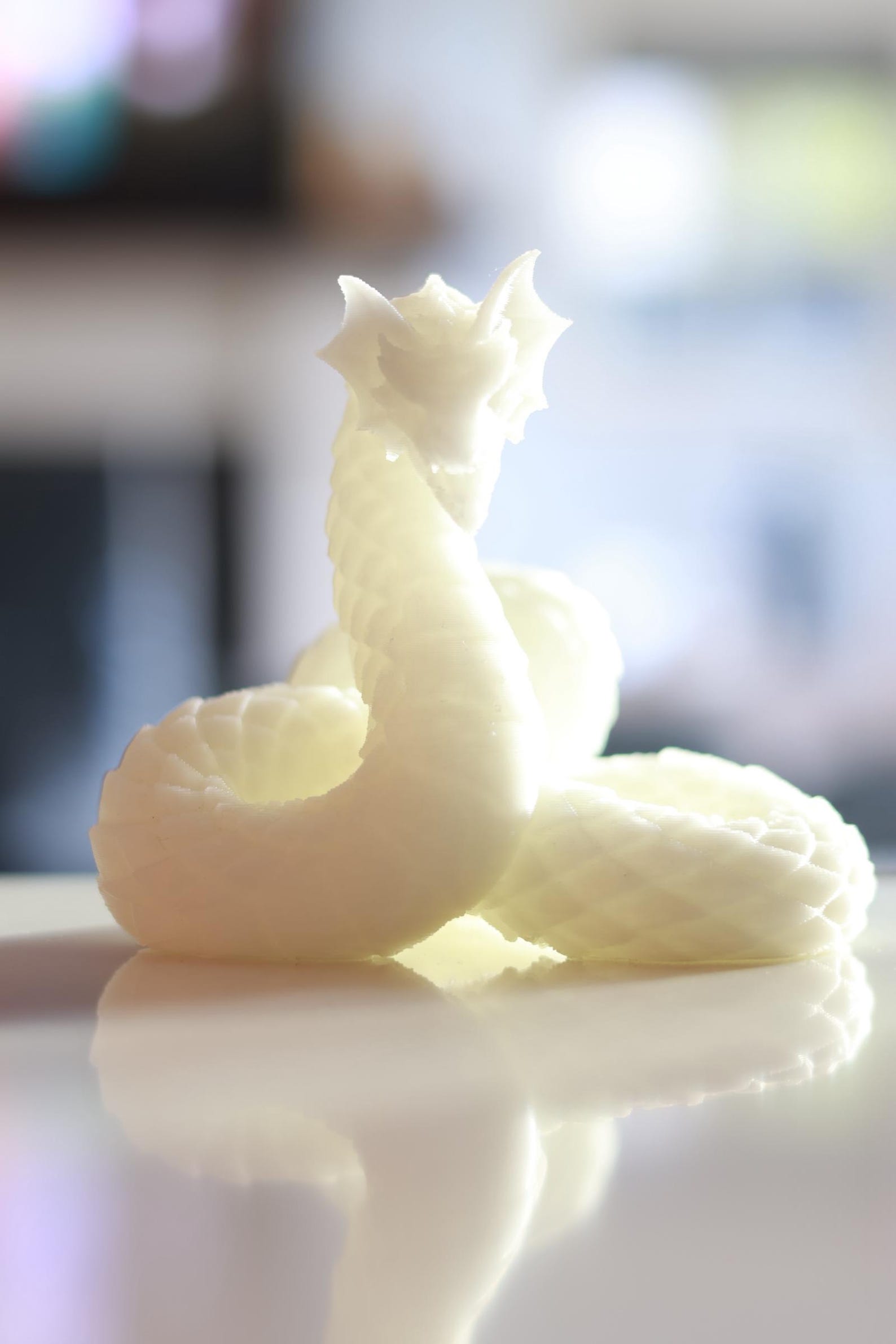 3D Printed Basilisk Figure - Etsy