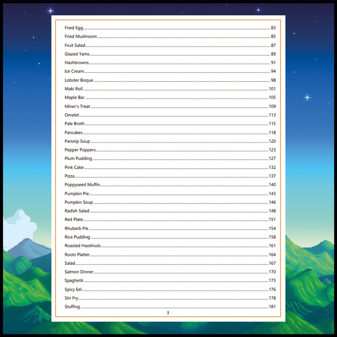 Stardew Valley Cookbook: Complete Guide to Recipes, Artisan Goods, and ...