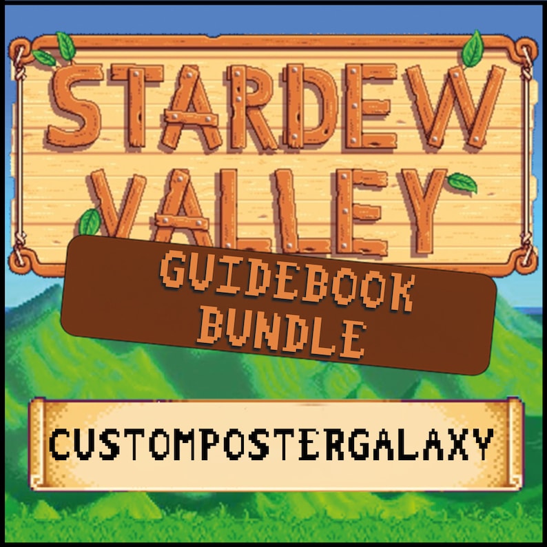 Stardew Valley Comprehensive Guide Bundle: Complete Collection of ...