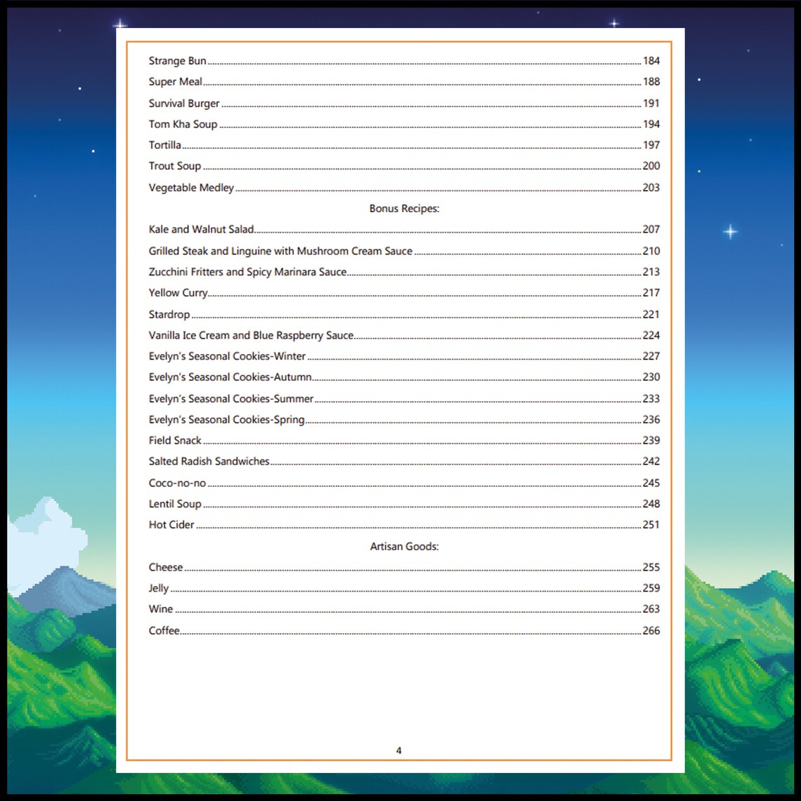 Stardew Valley Cookbook: Complete Guide to Recipes, Artisan Goods, and ...