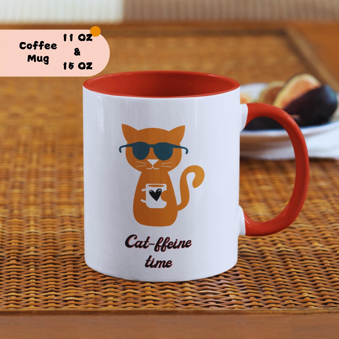 Cat Lover Mug, Coffee Mug 15oz, Cat Lover Gift, Cat Mug, Cat Owner Gift ...