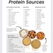 Practical Protein Guide - Etsy
