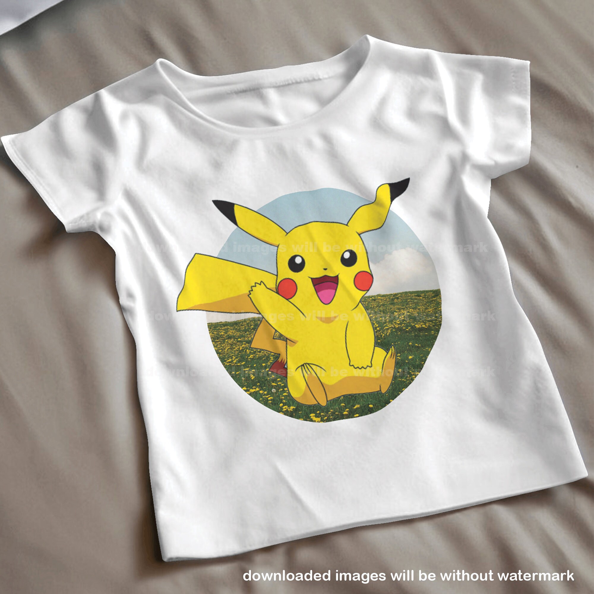 Happy Ash Pikachu Png Download Cute Pokemon Poster Gift Birthday Party ...