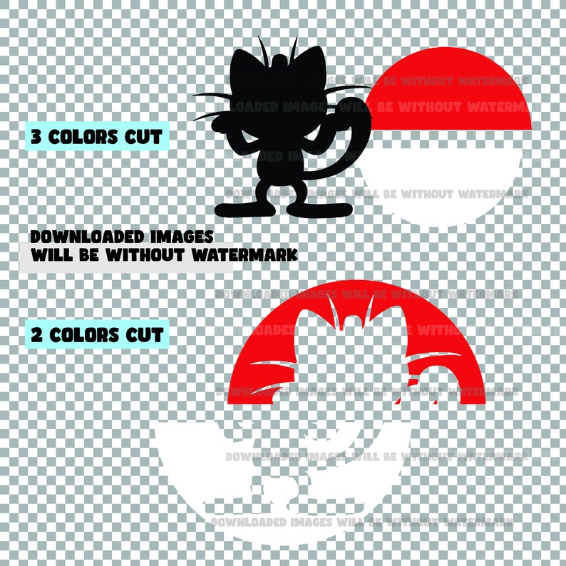 Cat Pokemon Svg Download Pokemone Png Pokeball Meowth Cat Pokemons ...