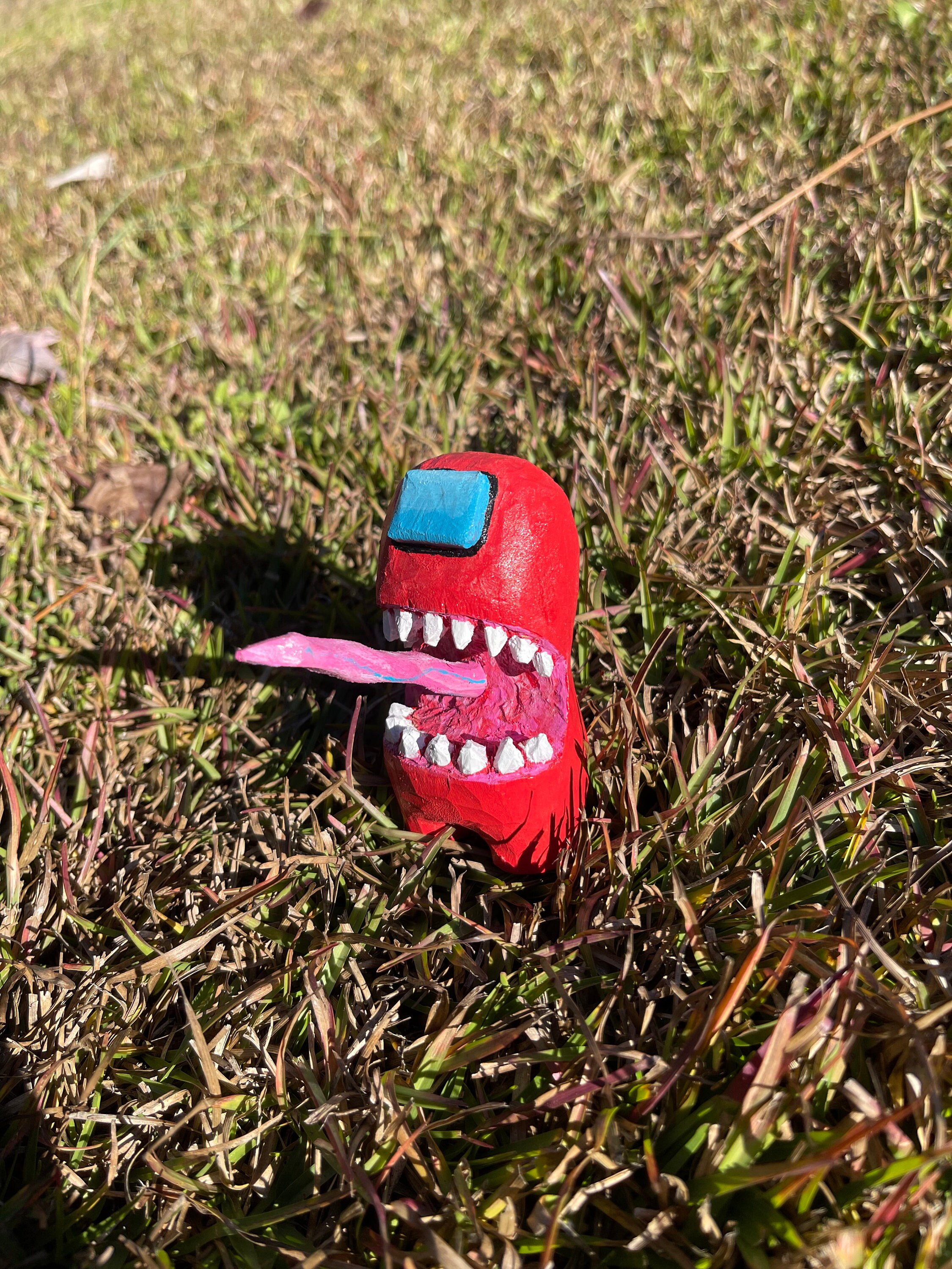 Among Us Imposters (your Choice of Colors) Hand Carved and Painted ...