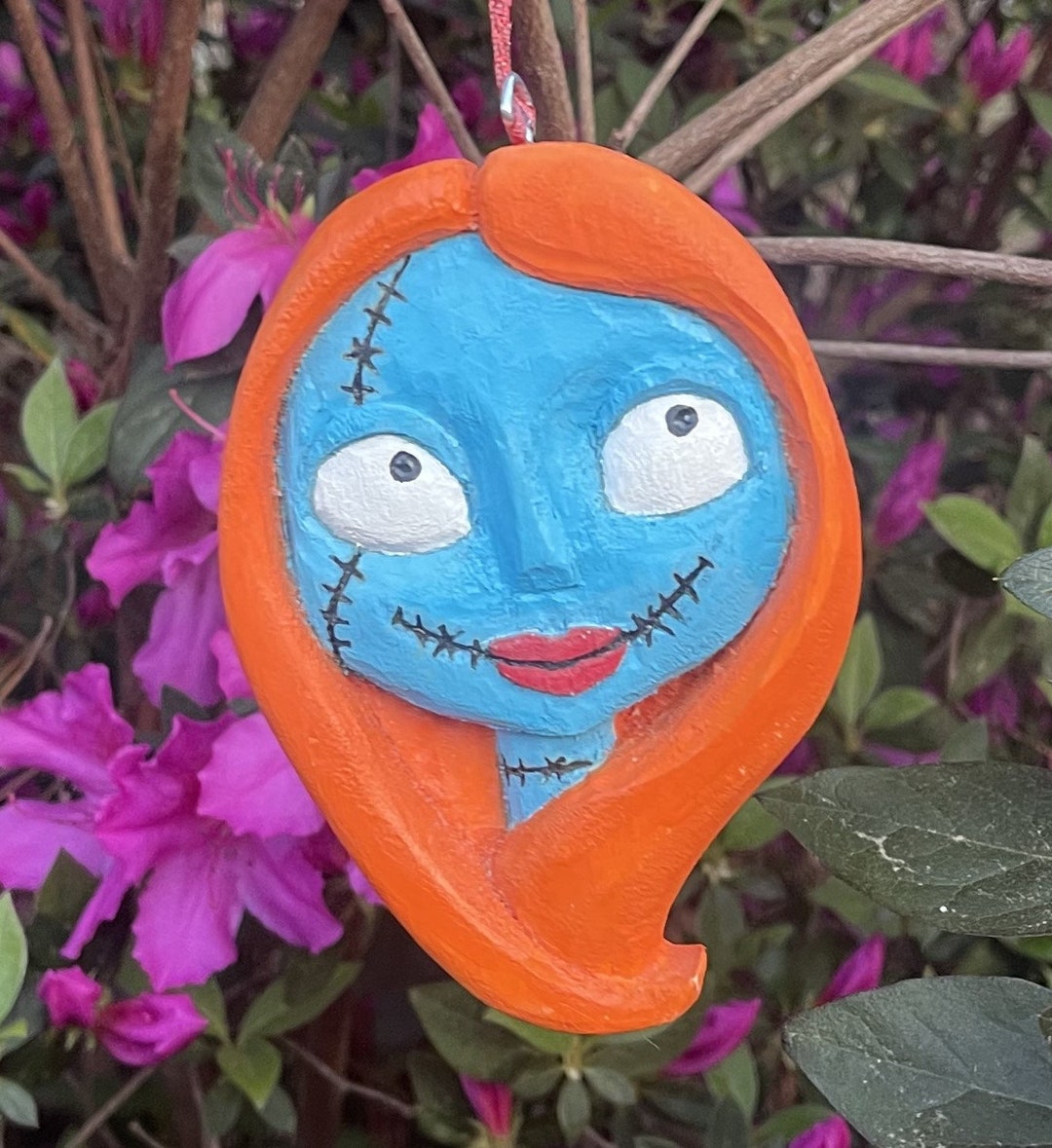 Sally Ornament From the Nightmare Before Christmas - Hand Carved and ...