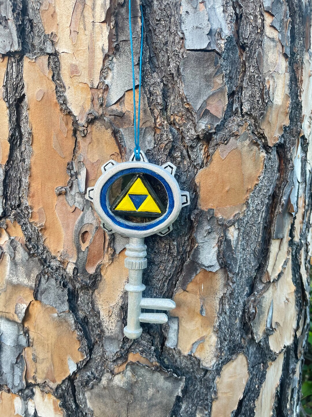 Legend of Zelda Dungeon Key Hand Carved and Painted - Great Gift for ...