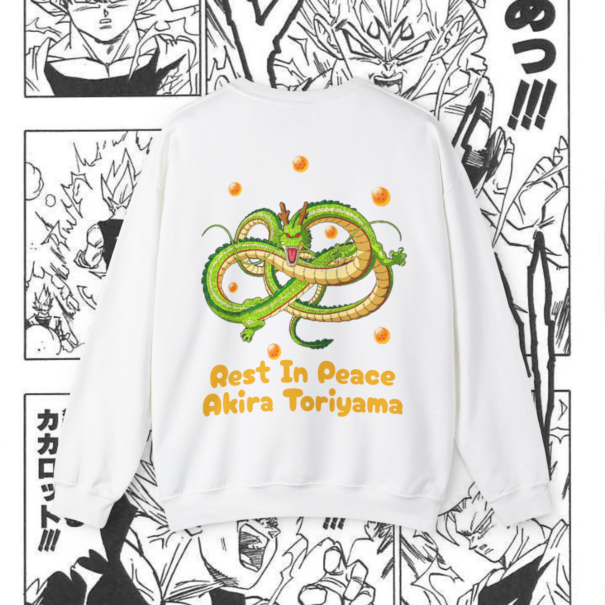 Dragon Ball Shenron Akira Toriyama Sweatshirt - Etsy