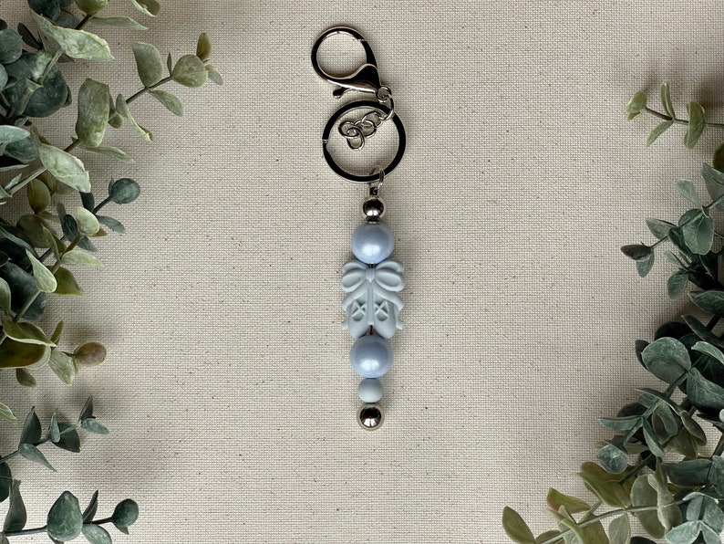 Ballet Slipper Keychain | Ballet Keychain |silicone Bead Keychain ...