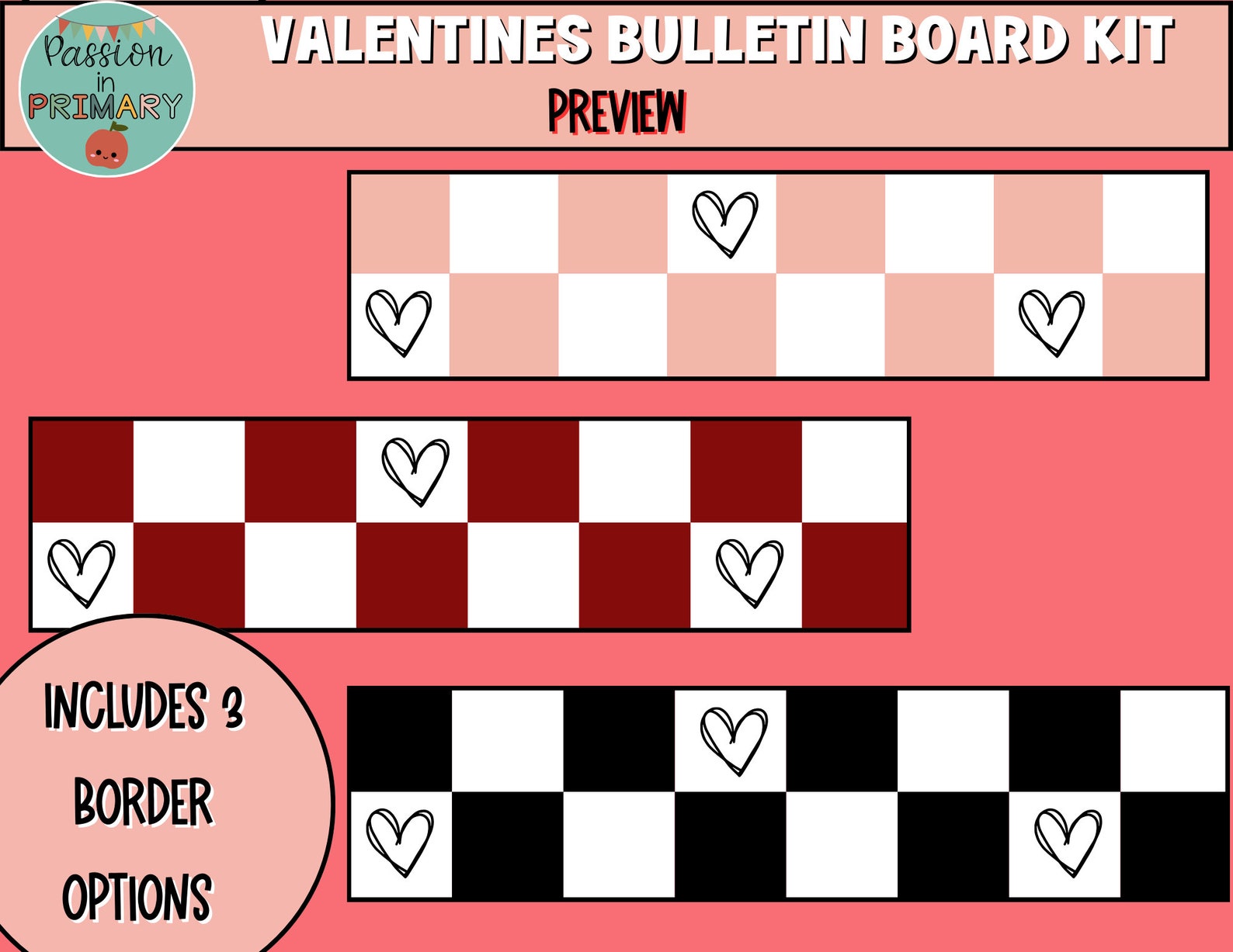 Valentines Bulletin Board | February Bulletin Board Kit | Classroom ...