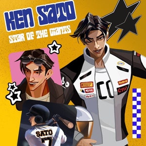 Ken Sato A4 Print pre-order - Etsy