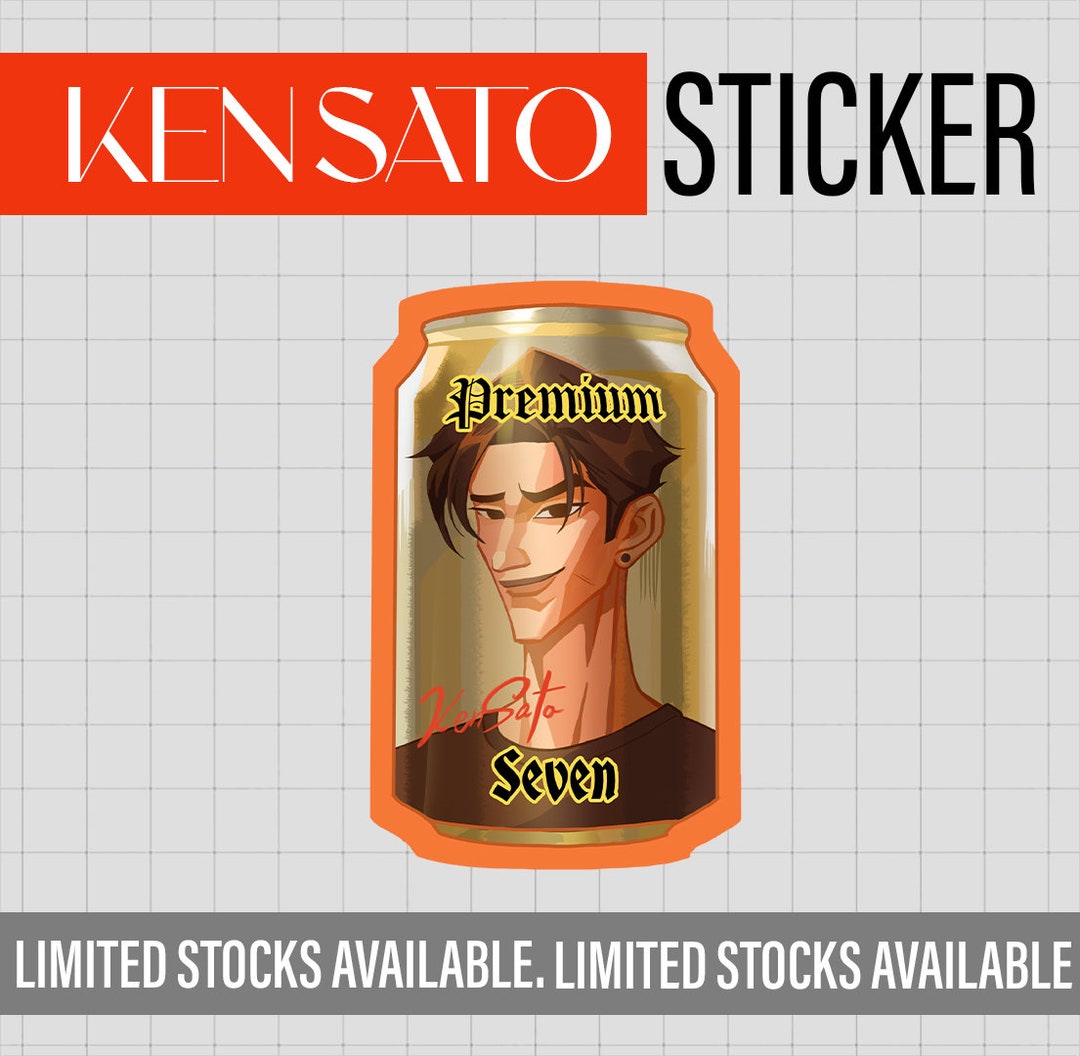 Ken Sato Beer Sticker pre-order - Etsy