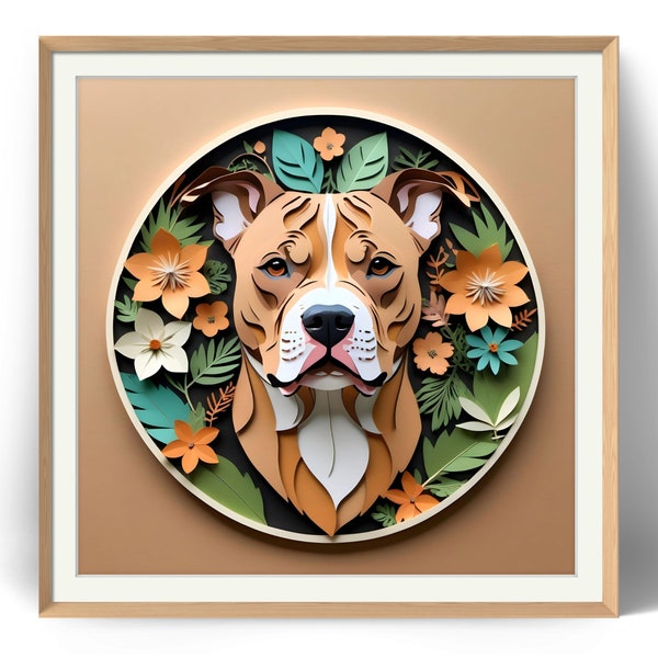 Amstaff Art - Etsy