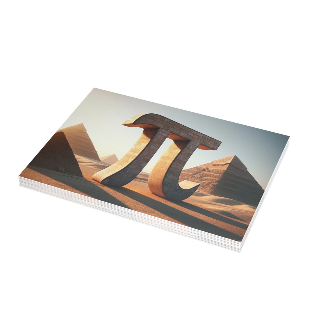Pi in My Sky pi at the Great Pyramids of Giza 10, 30, or 50-count ...