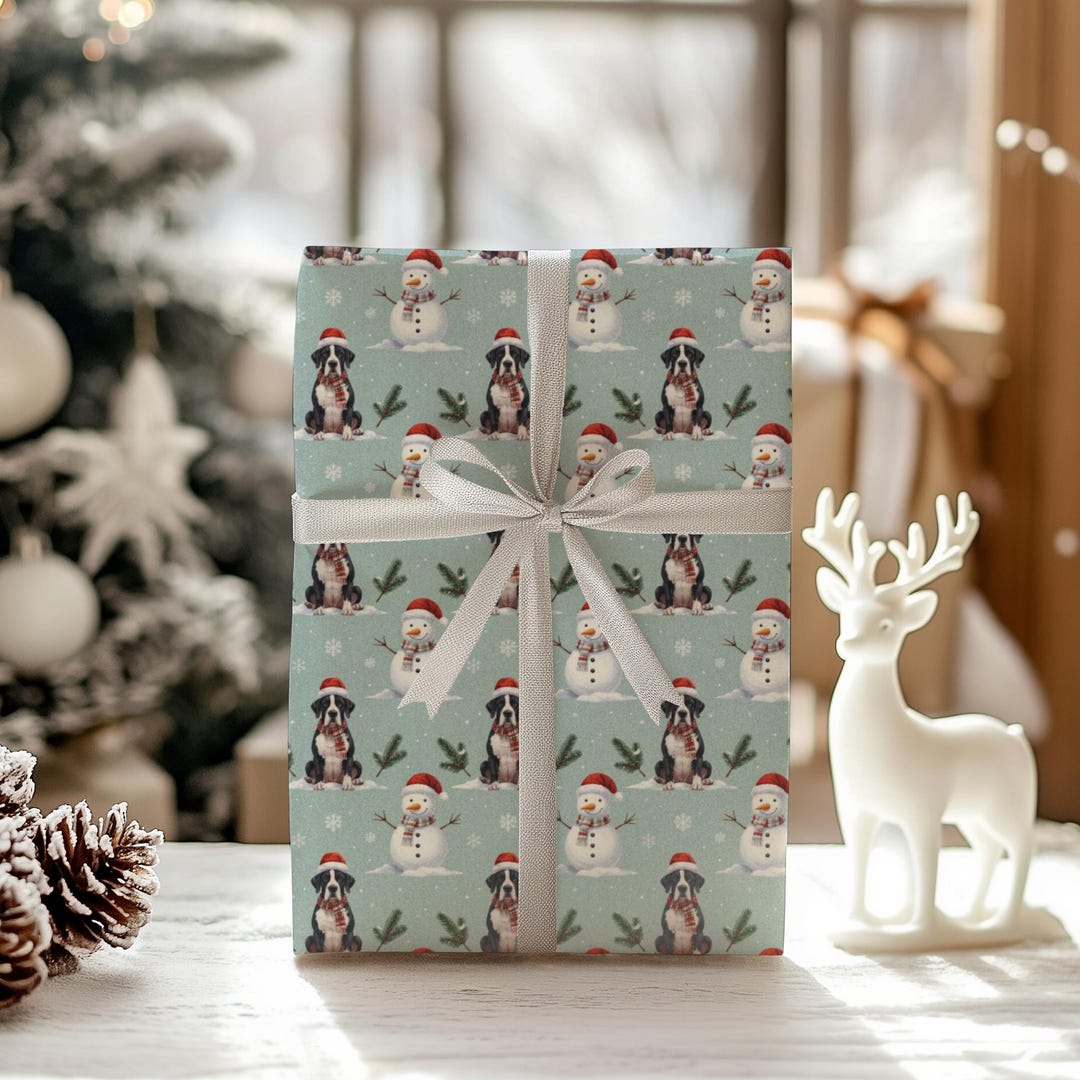Mantle Great Dane Gift Wrap for the Holidays! Beautiful Great Danes ...