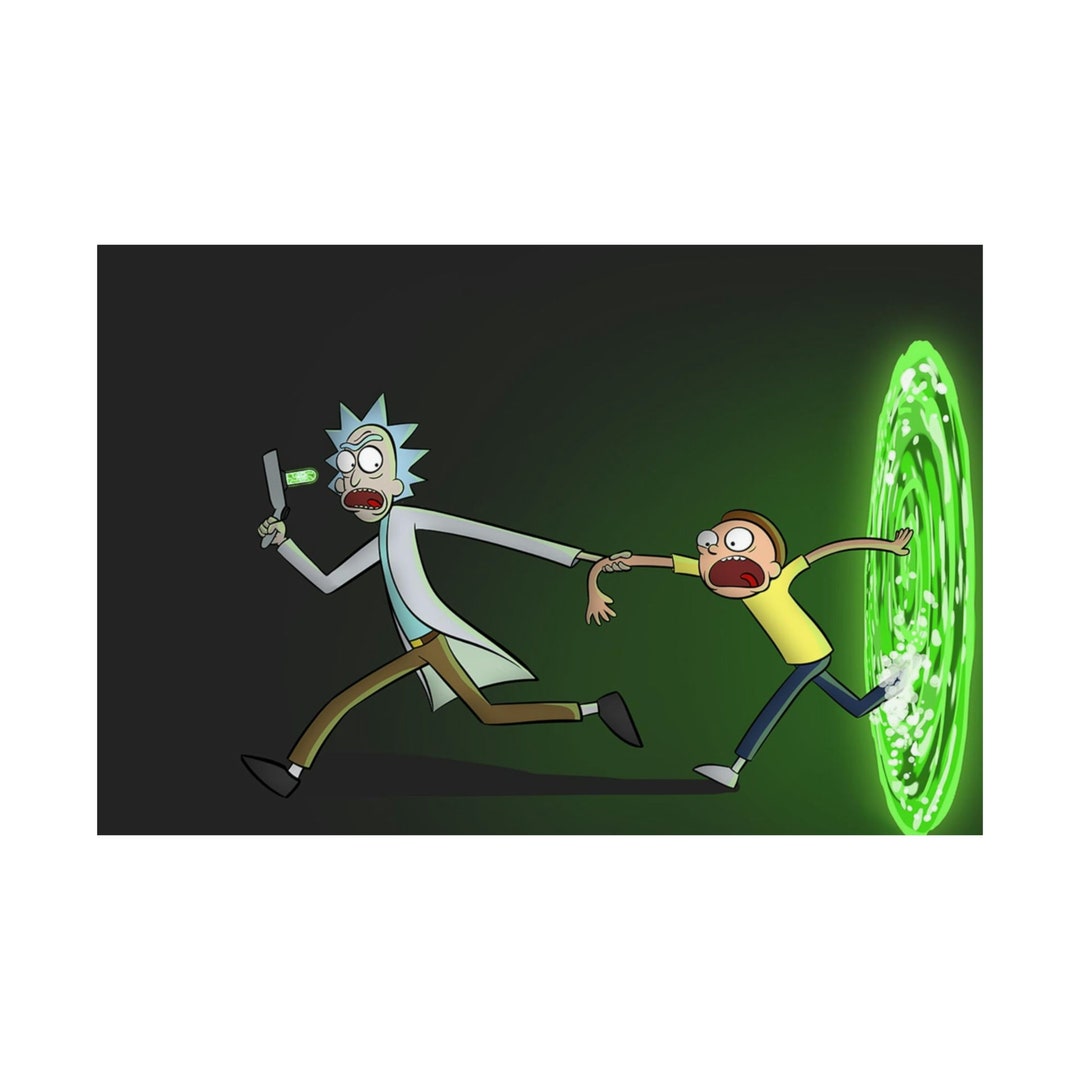 Rick Poster, Funny Rick Poster, Rick and Morty Poster, Rick Sanchez ...