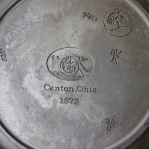 Vintage Historic the Great American Revolution 1776 Pewter Plate - the ...