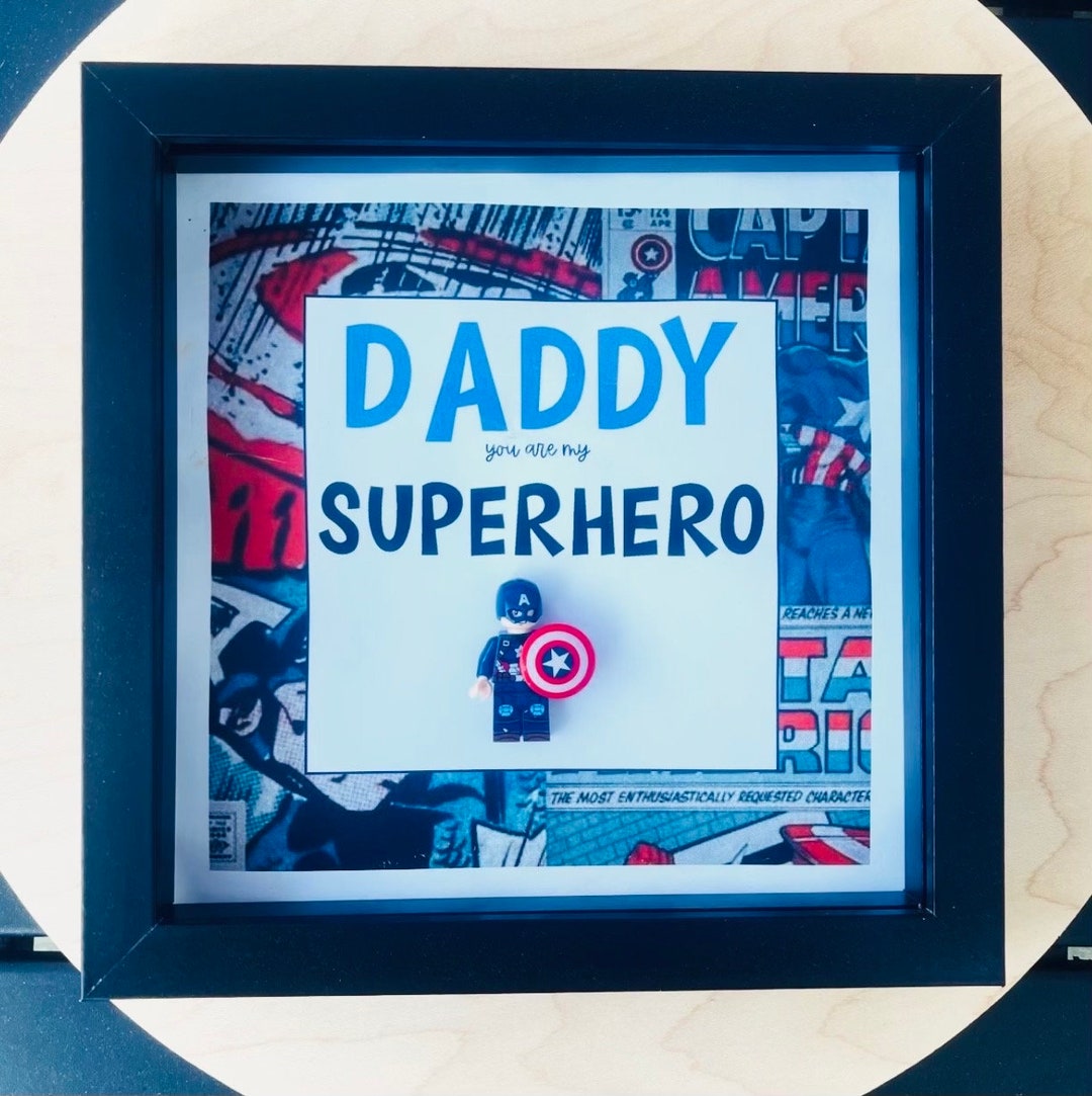 USA Superhero, Father's Day Gift, Superhero Dad Gift, Best Father's Day ...