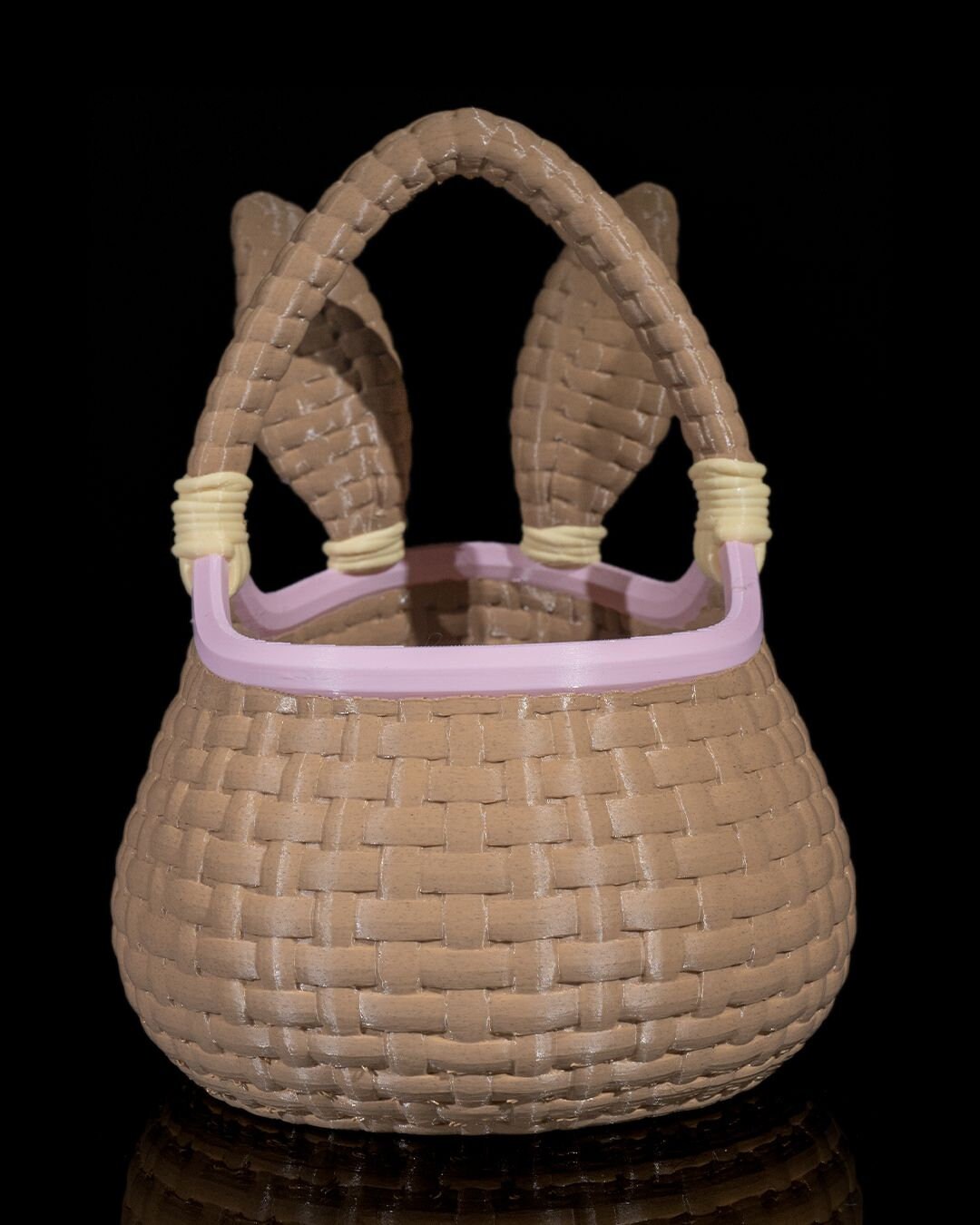 Adorable 3D Printed Easter Bunny Basket Perfect for Egg Hunts - Etsy