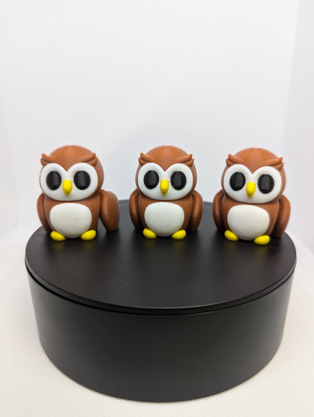 Articulated Owl Desk Toy, 3D Printed Owl Ornament, Office Decor, UK - Etsy