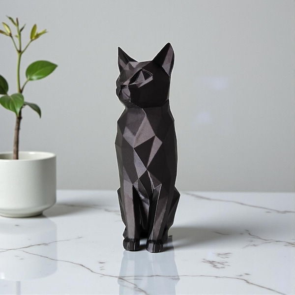 Cat Statue Life Size - Etsy UK