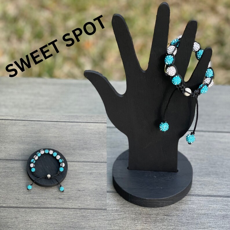 CUSTOM Baseball Drip, Rhinestone Bracelets, Team Drip, Sparkle Bracelet ...