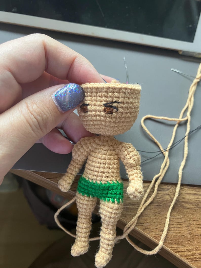 Patrón Amigurumi: HxH Gon en modo Rage - Etsy México
