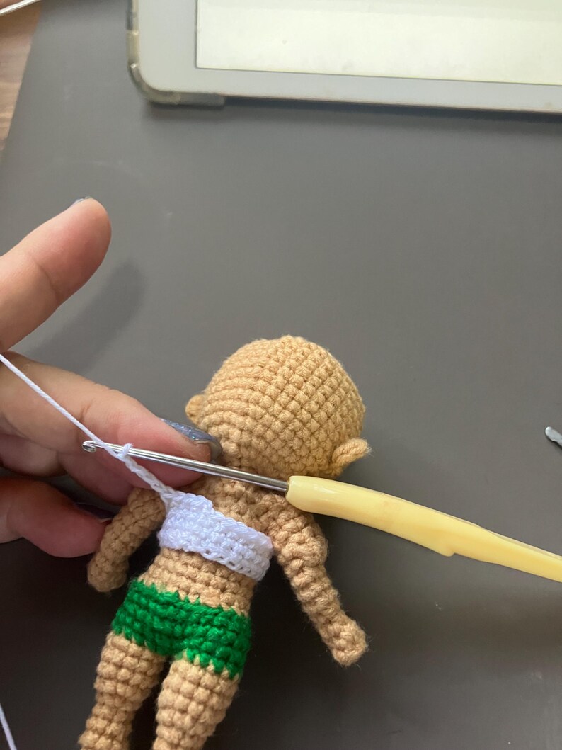 Patrón Amigurumi: HxH Gon en modo Rage - Etsy México