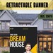 Custom Realtor Retractable Banner - Personalized Real Estate Open House ...