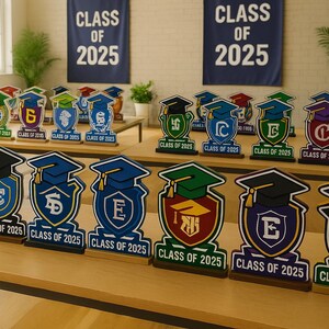 Custom 3D Graduation Acrylic Trophy With Name and Class Year ...