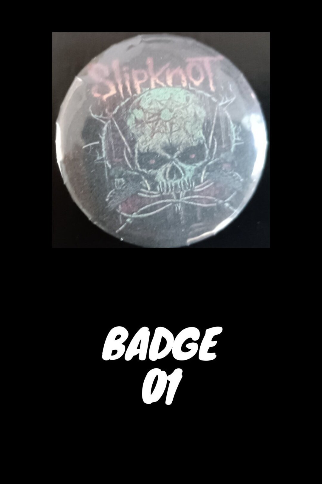 32mm Slipknot Badges: Show Your Dark Side in Style - Etsy
