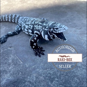 3D Printed Articulated Tegu Lizard - Etsy