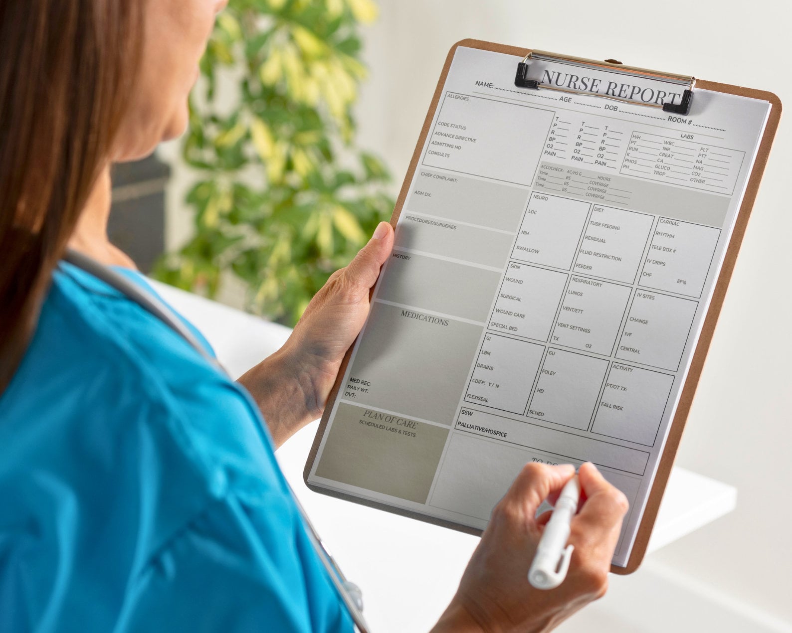 Nurse Brain Sheet, SBAR, Nursing Student, Three Nurse Shift Reports ...