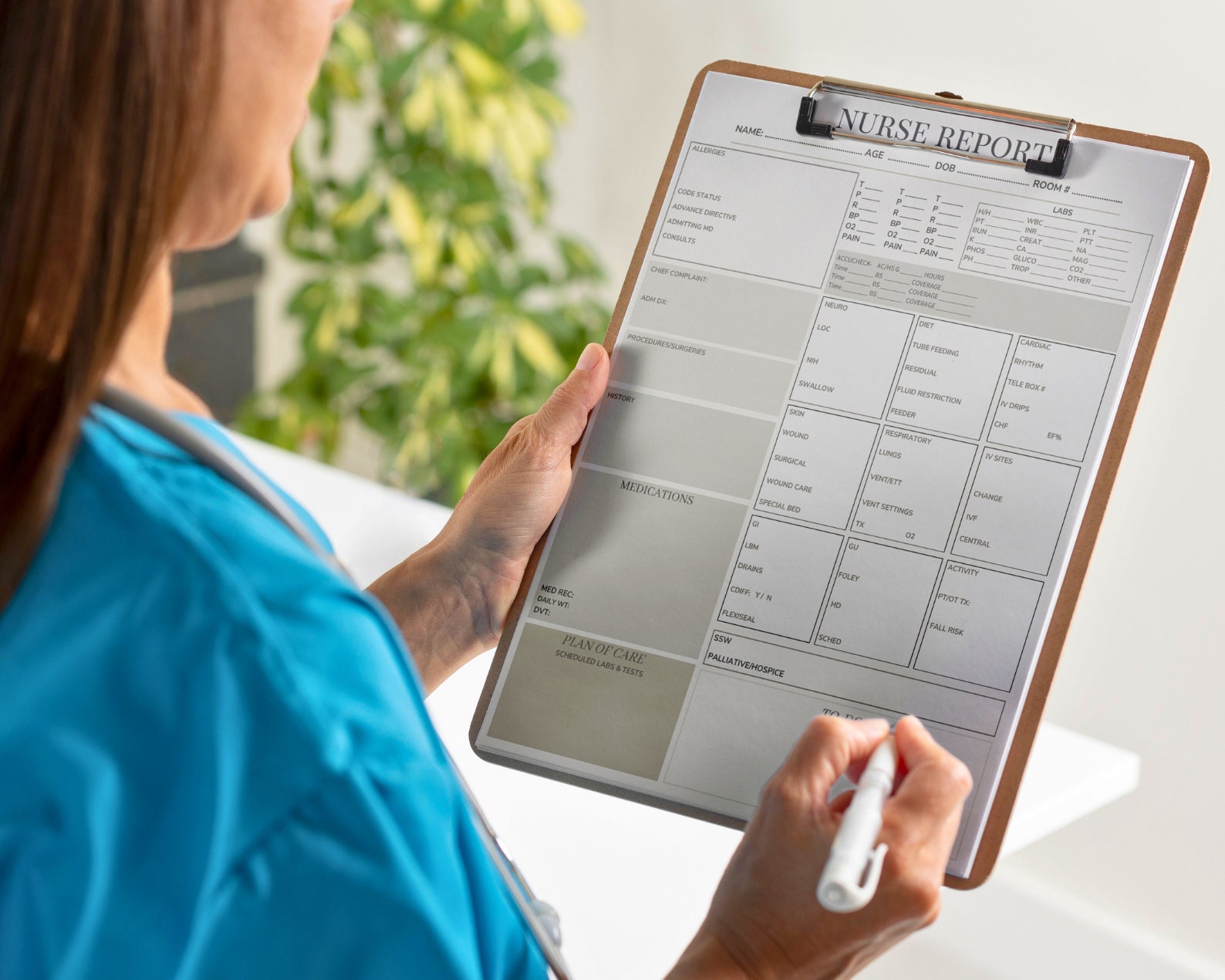 Nurse Brain Sheet Sbar Nursing Student Three Nurse Shift Reports