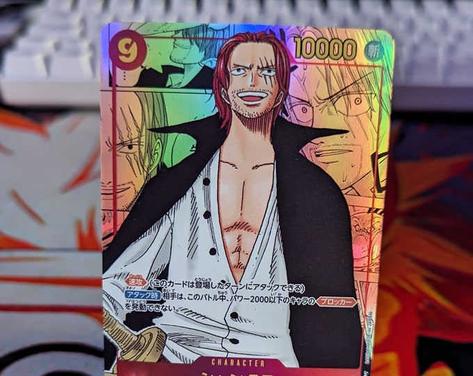 Shanks OP01-120 Manga Rare Alt Art One Piece TCG Card Proxy - Etsy