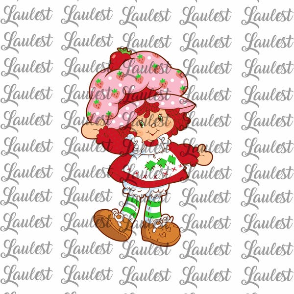Strawberry Shortcake Svg - Etsy