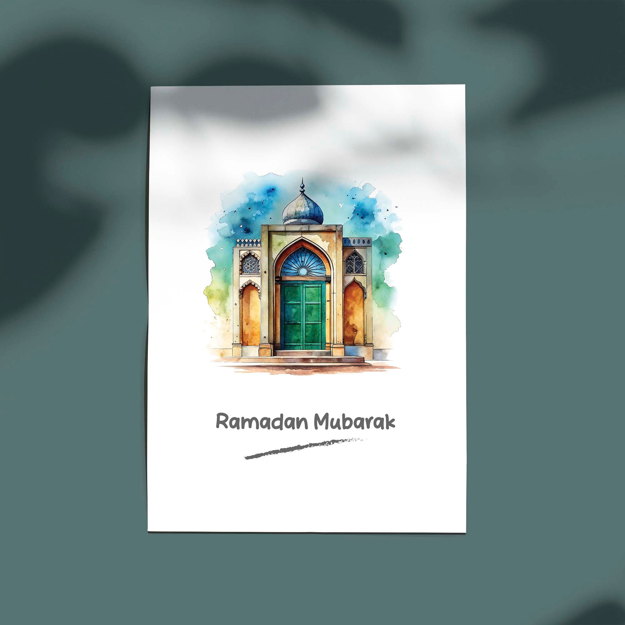 10 Jpeg Printable Ramadan Mubarak Cards,ramadan Card - Etsy