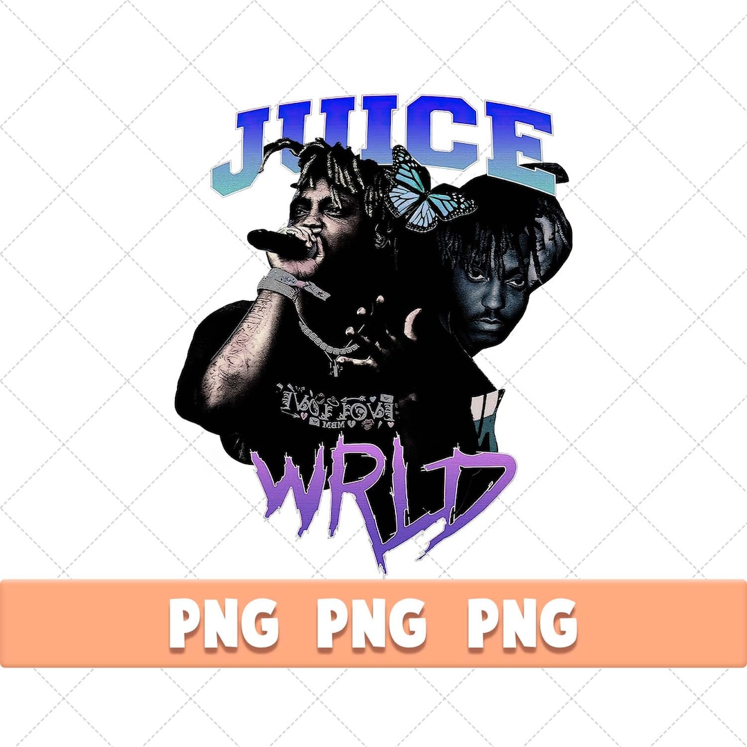 Juice Wrld Png, Juice Wrld Design Shirt,juice Wrld RIP, Bootleg Tees ...