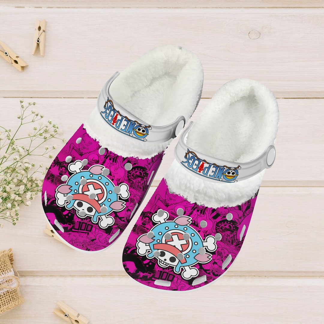 Personalized Luffy One Piece Skull Clogs,croc Insoles-clog Inner Sol ...
