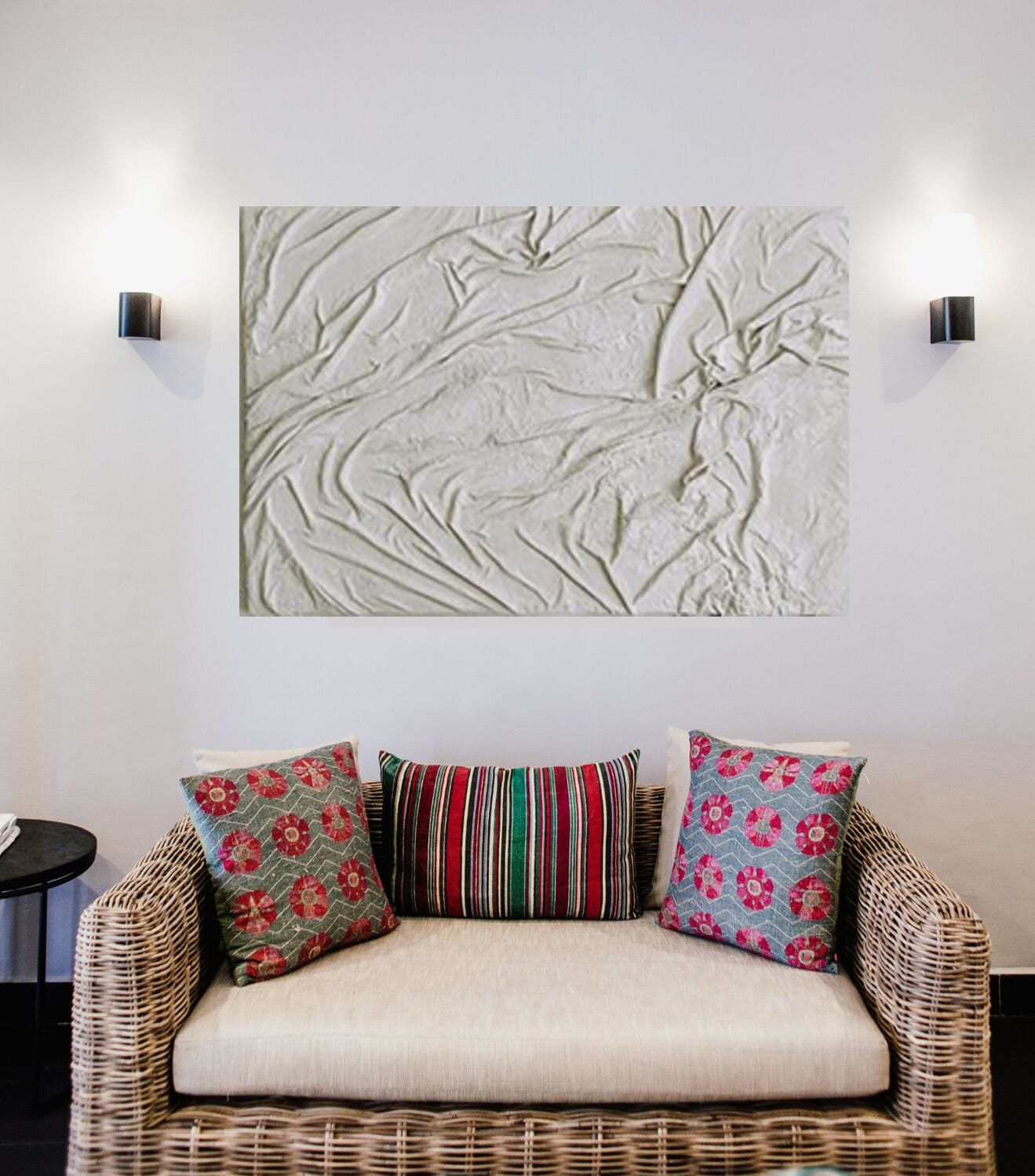 Plaster Sheet Textured Wall Art, Wall Decor, Plater Art, Relief Art ...