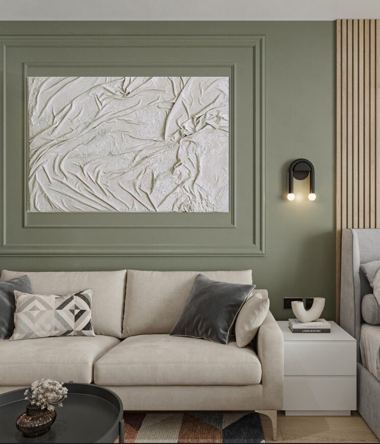 Plaster Sheet Textured Wall Art, Wall Decor, Plater Art, Relief Art ...