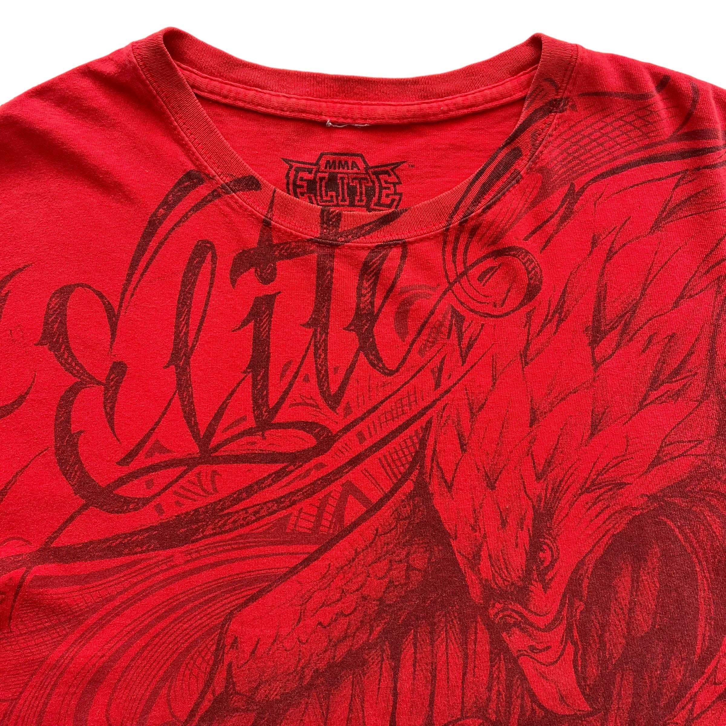 MMA Elite Wing Grunge Cyber Y2K Style T-shirt - Etsy