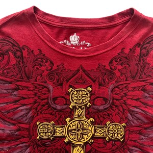 Helix Cross Wing Double Layer Grunge Cyber Y2K Style Long Sleeve - Etsy