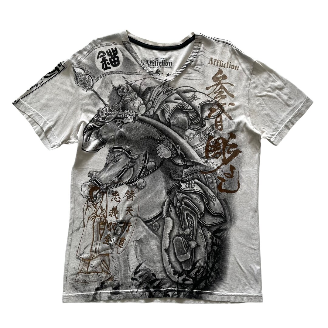 Affliction Heroes & Demons Grunge Cyber Y2K Style T-shirt - Etsy