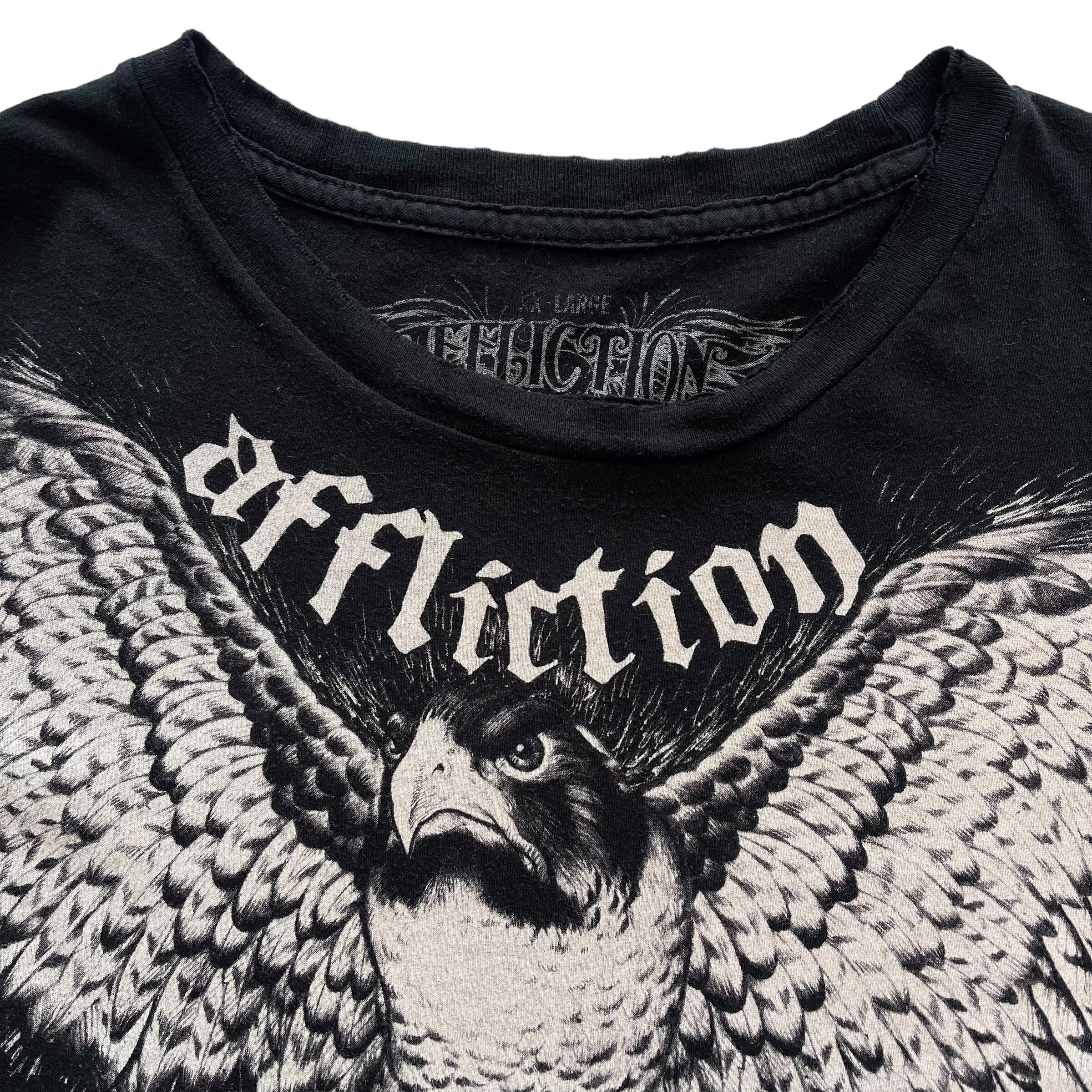 Affliction Wing Grunge Cyber Y2K Style T-shirt - Etsy