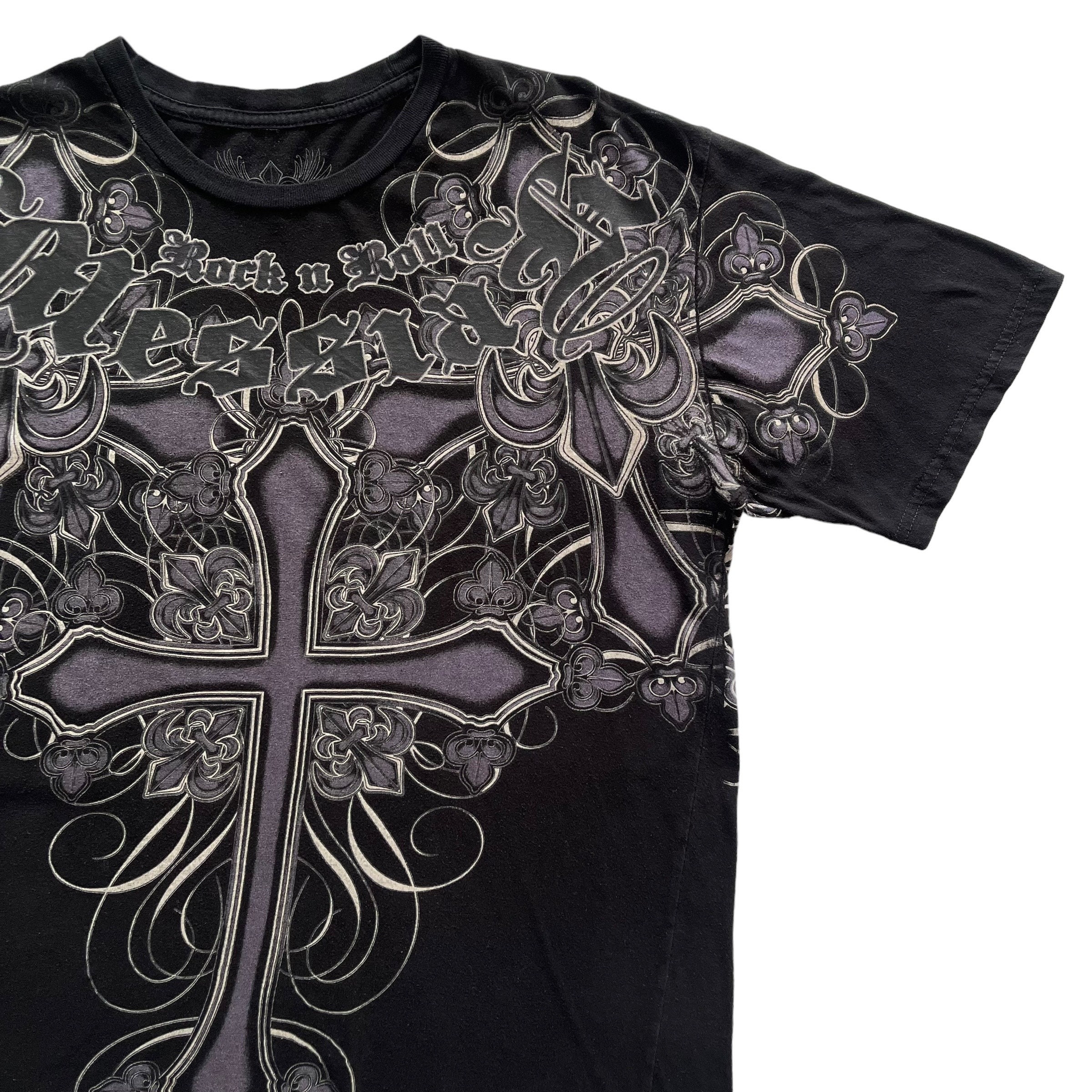 Xzavier Cross Grunge Cyber Y2K Style T-shirt - Etsy