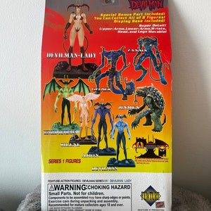 Devilman 90’s Glow in the Dark Devilman-lady FA-D05 Action Figure NEW/SEALED - Etsy