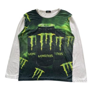 River Monsters Grunge Cyber Y2K Style Long Sleeve - Etsy