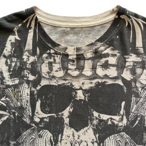 Urban Heritage Skull Grunge Cyber Y2K Style T-shirt - Etsy