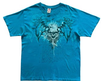 MMA Elite Skull Wing Grunge Cyber Y2K Style T-shirt - Etsy